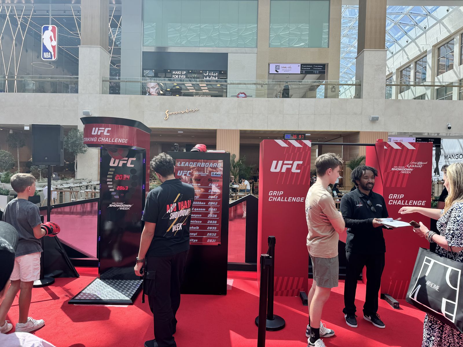UFC Showdown Week - YAS Mall - Calcium